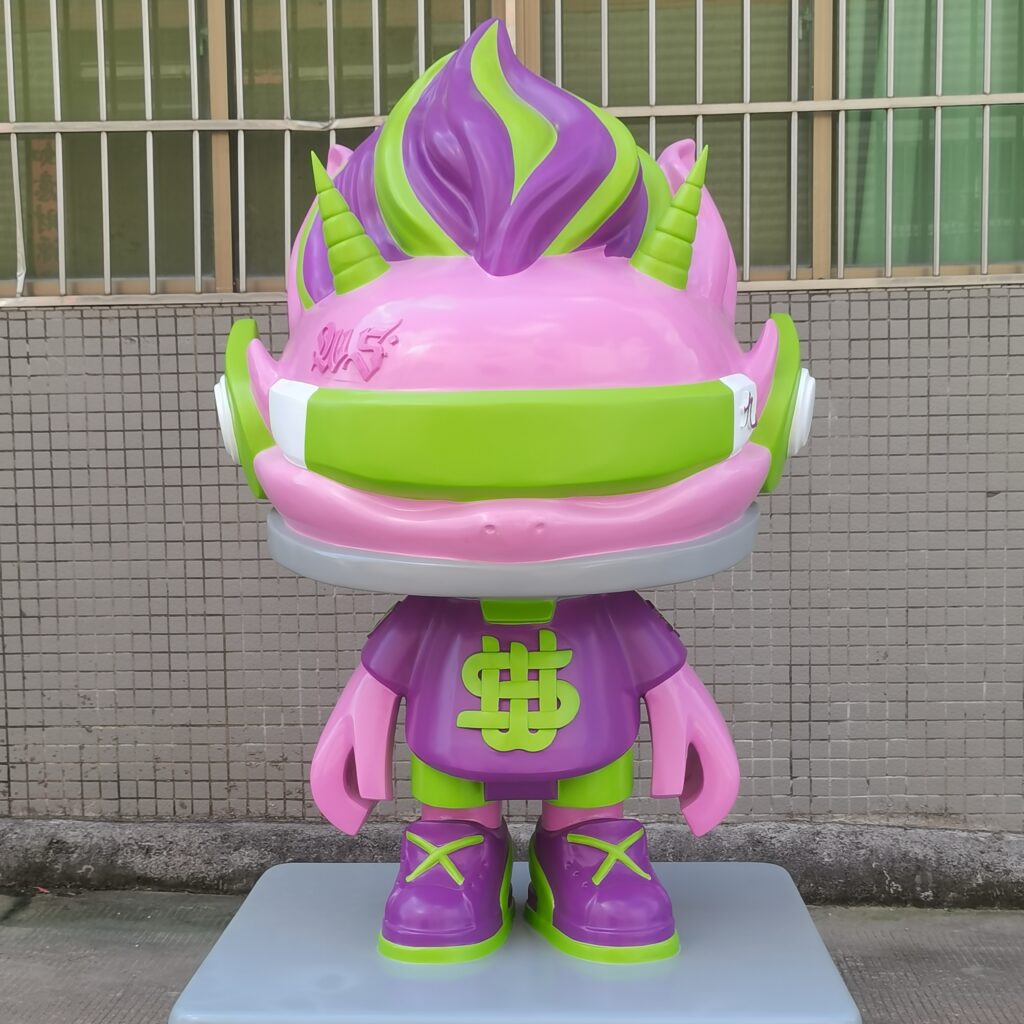 Custom Fiberglass Sculpture - Custom Vinyl Figure