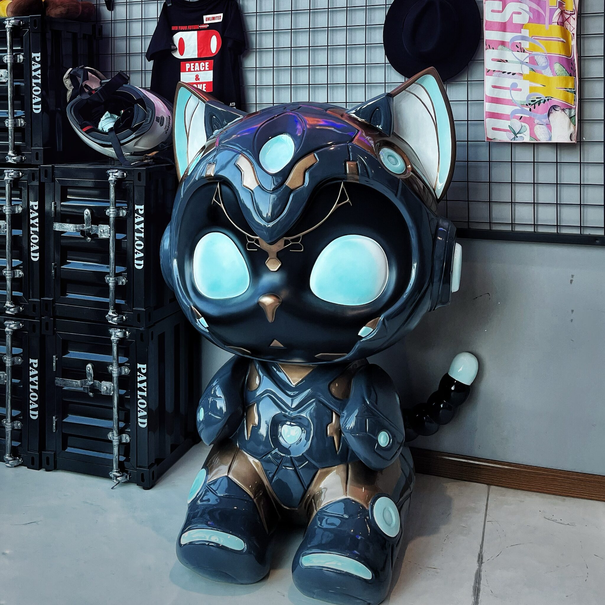 Custom Fiberglass Sculpture - Custom Vinyl Figure
