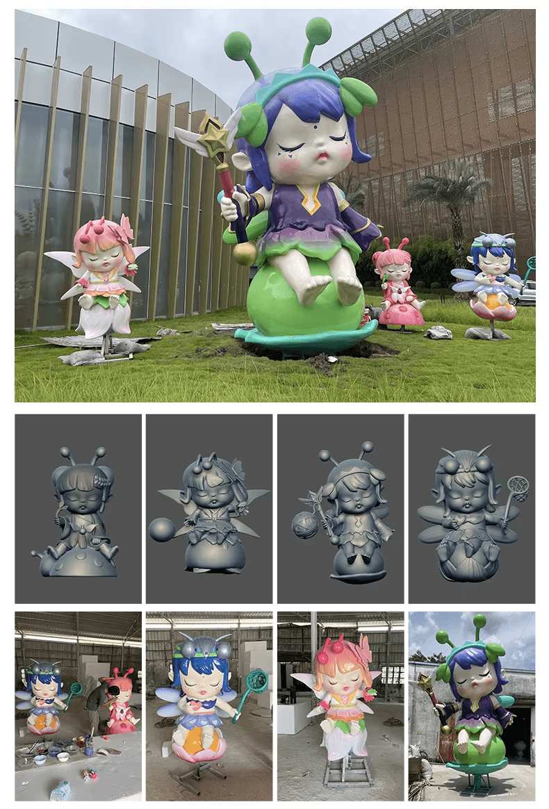 Custom Fiberglass Sculpture - Custom Vinyl Figure